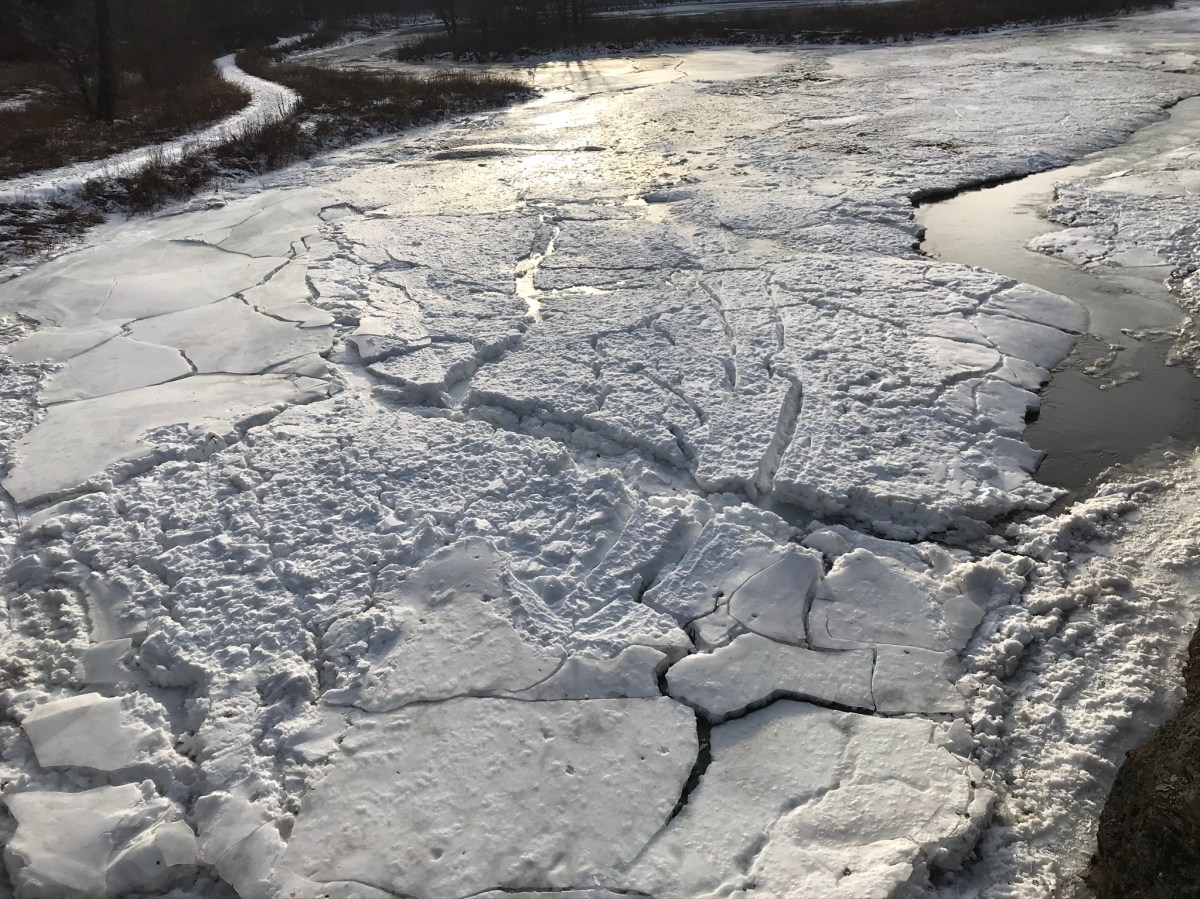 Frozen Dam – Michael Stephen Wills Photography